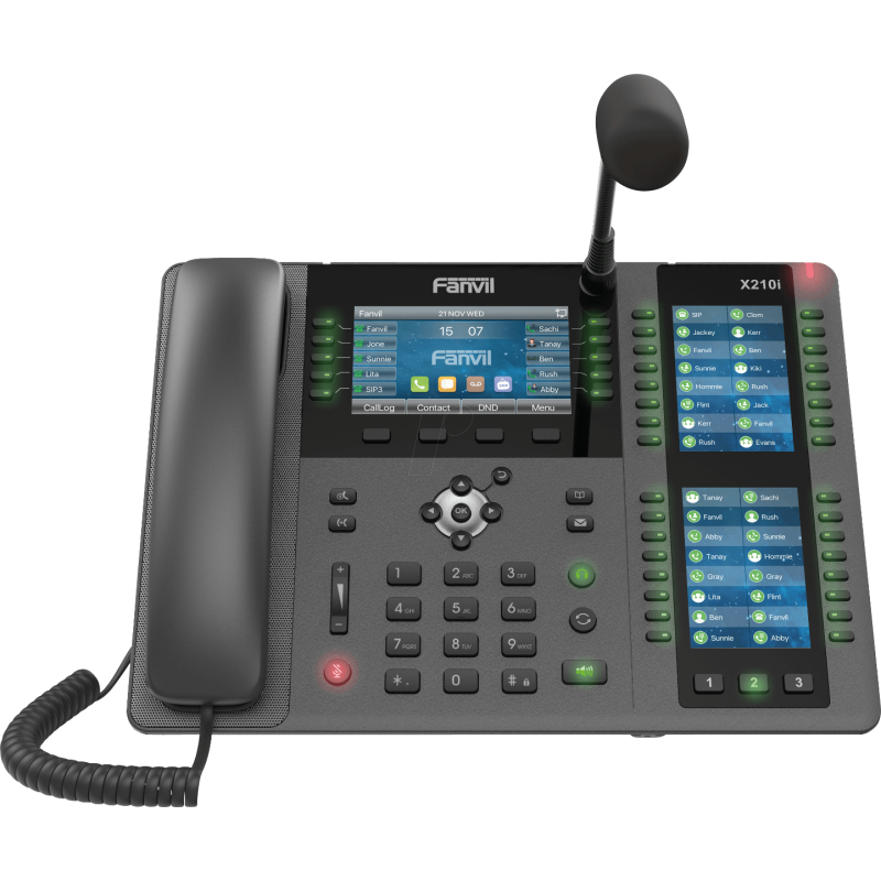 Fanvil X210i Paging Console SIP Telefon schwarz